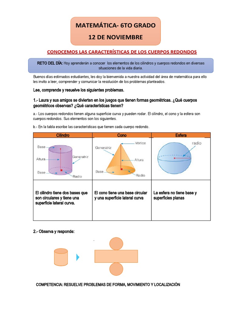 Actividad de Matematica 12-11-2021 | PDF | Geometría Elemental ...