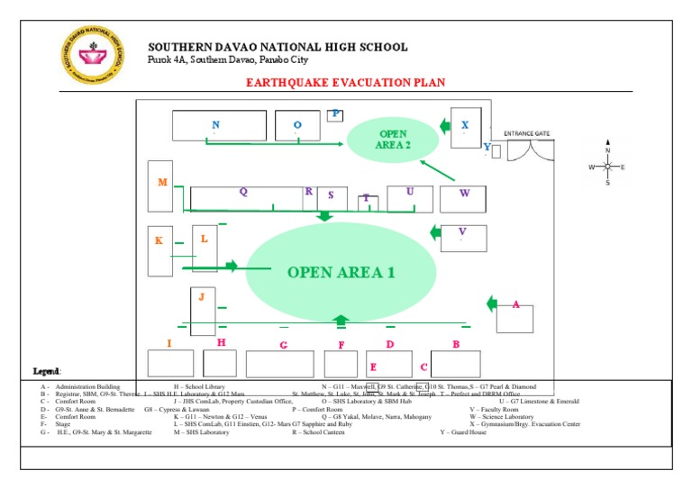 EarthQuake Evacuation Plan 2 | PDF