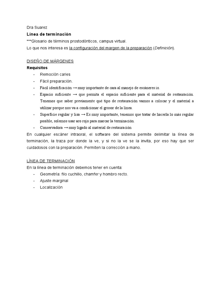 20-10-21. Linea de Terminación | PDF | Dentadura postiza