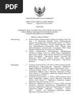 Dokumen RKP Desa Tahun 2026 | PDF