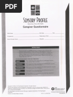 SPM 2 sensory processing measure | PDF | Adolescence | Child Care