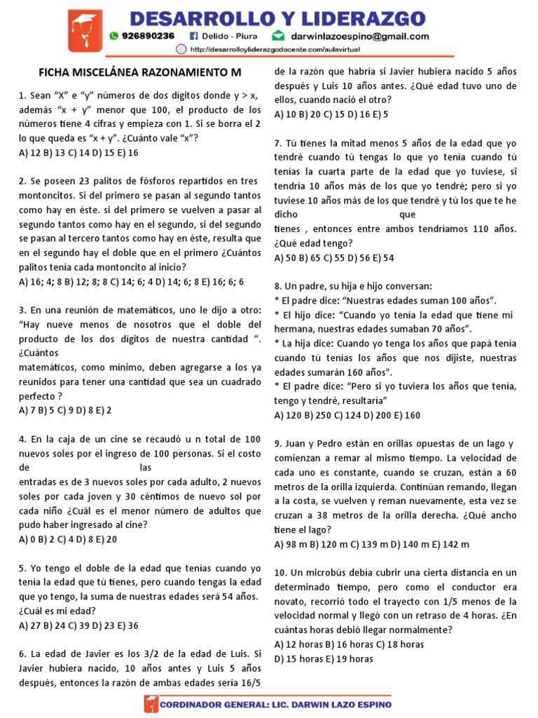 FICHA RM Viernes 10 09 SR | PDF | Reloj | Hora