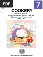 Detailed Lesson Plan in Tle Kitchen Utensils and Equipment | PDF ...