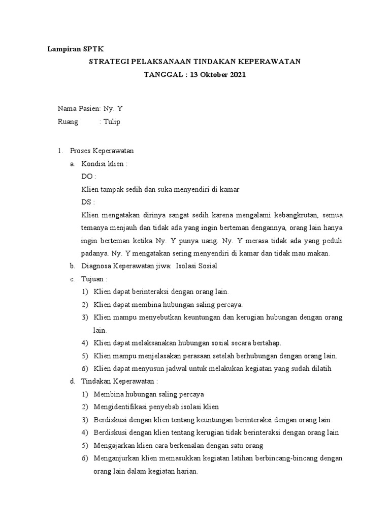 SPTK Isos | PDF | Karier & Perkembangan | Pengembangan Diri