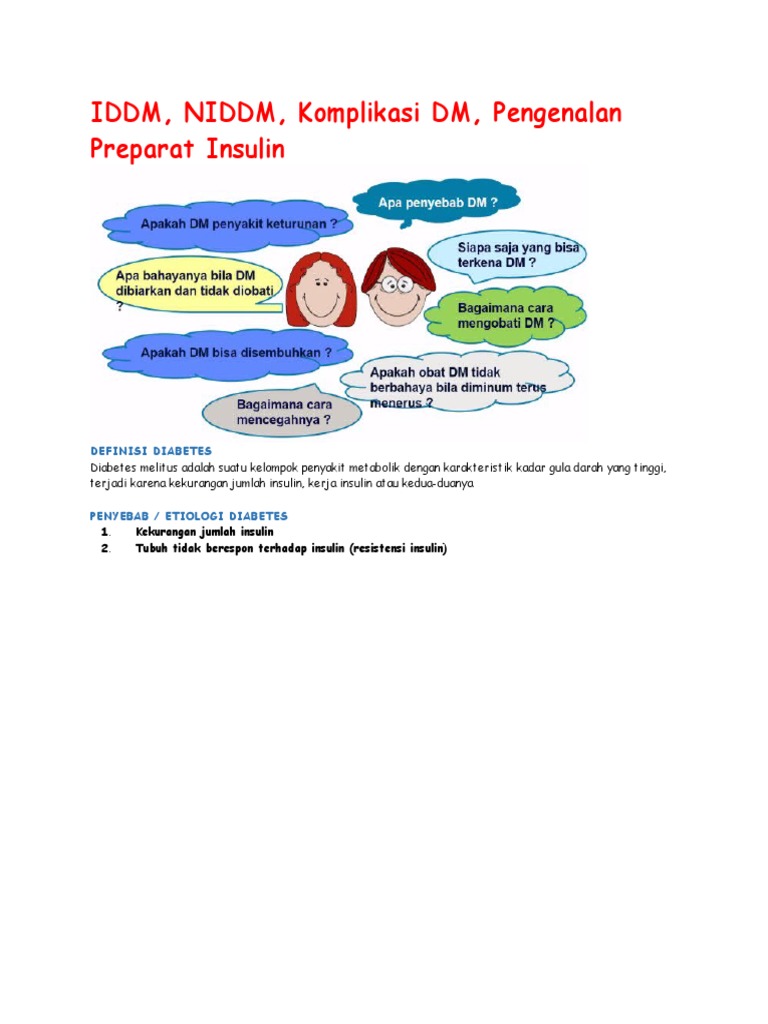 Panduan Lengkap Diabetes Mellitus | PDF