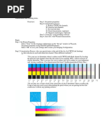Print Test Pages | PDF | Color | Printer (Computing)