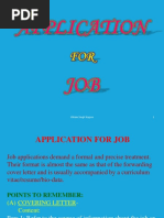 Job Application Format for Class 12 | PDF