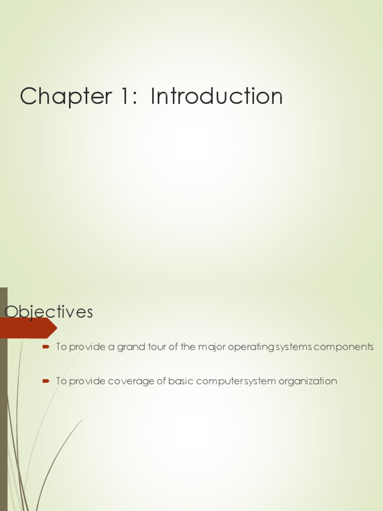 Ch 1 Pdf Operating System Kernel Operating System