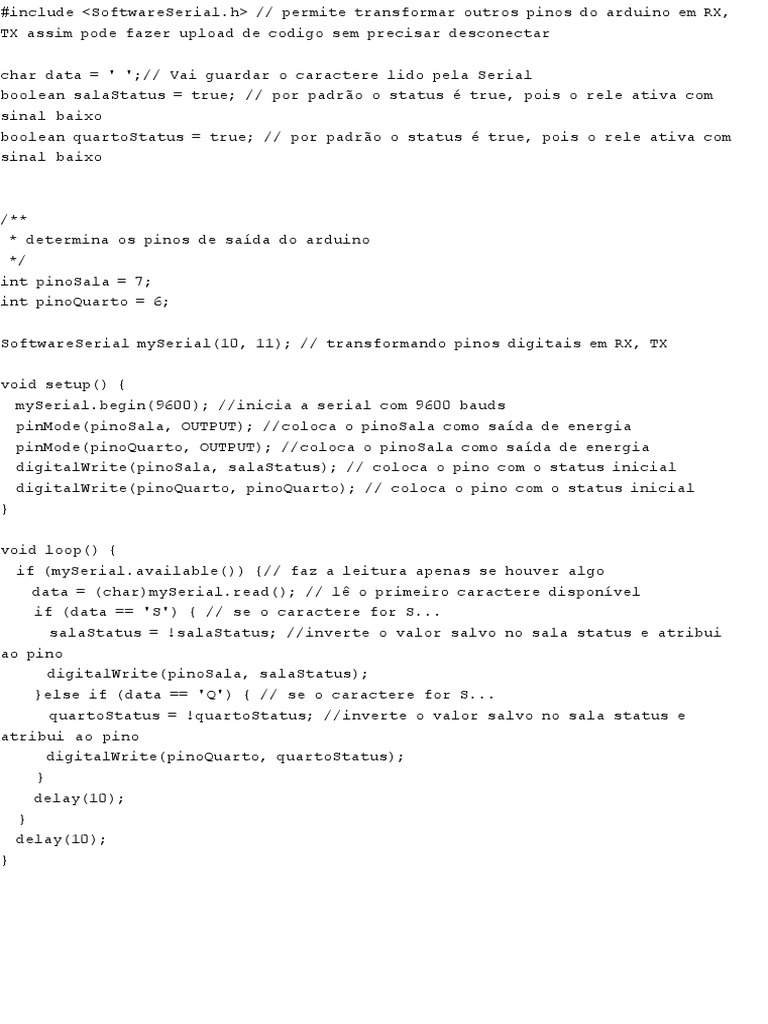 Codigo de Programação Dev C++ | PDF