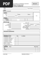 Modelo de Ficha de Cadastro de Moradores | PDF | Business