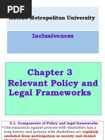 Inclusiveness Chapter - 3 | PDF | Disability | Social Exclusion