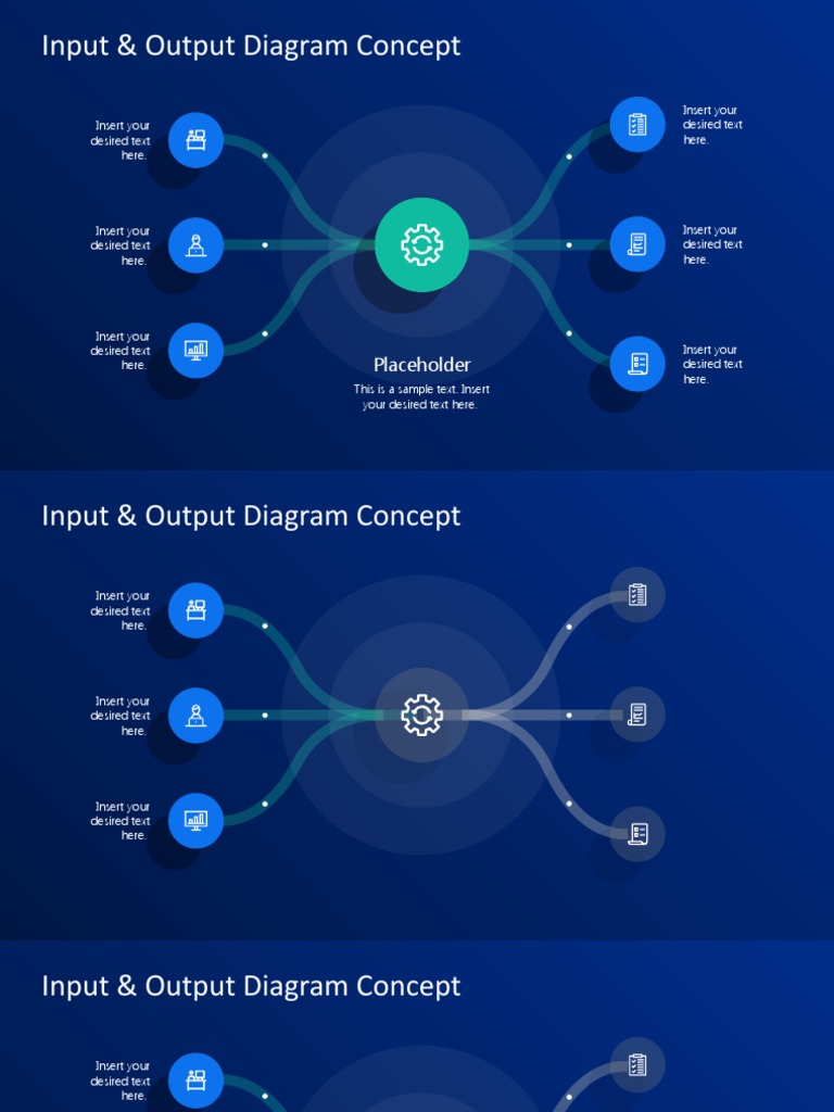 FF0309!01!3 Step Creative Input Output Diagram Concept 16x9 | PDF ...