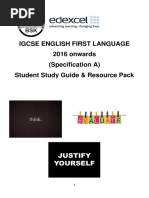 Edexcel International GCSE English Anthology | PDF