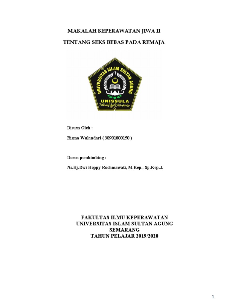 Makalah Seks Bebas | PDF