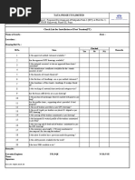 Vibro Hammer Checklist | PDF