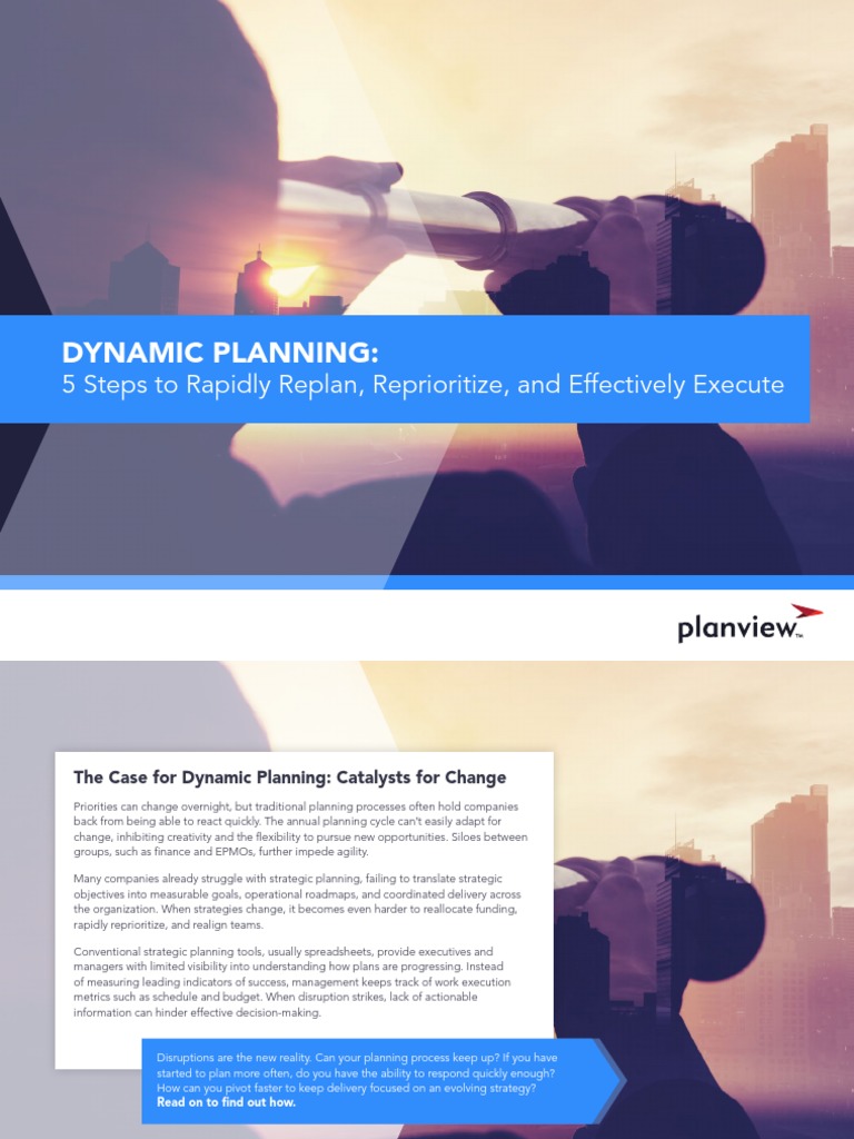 Dynamic Planning EB023LTREN | PDF | Strategic Management | Strategic ...