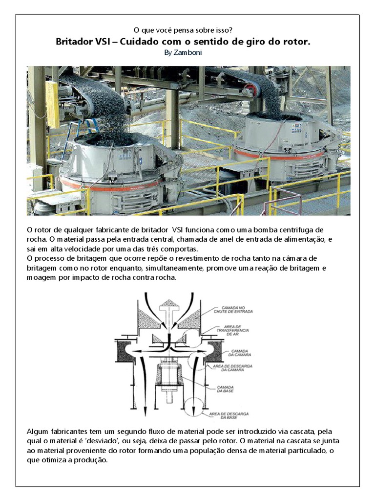 Vsi - Cuidado Com o Sentido de Giro Do Rotor | PDF | Casa e Jardim ...