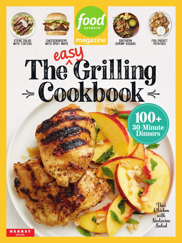 Food Network Magazine - The Easy Grilling Cookbook | PDF | Hamburgers ...