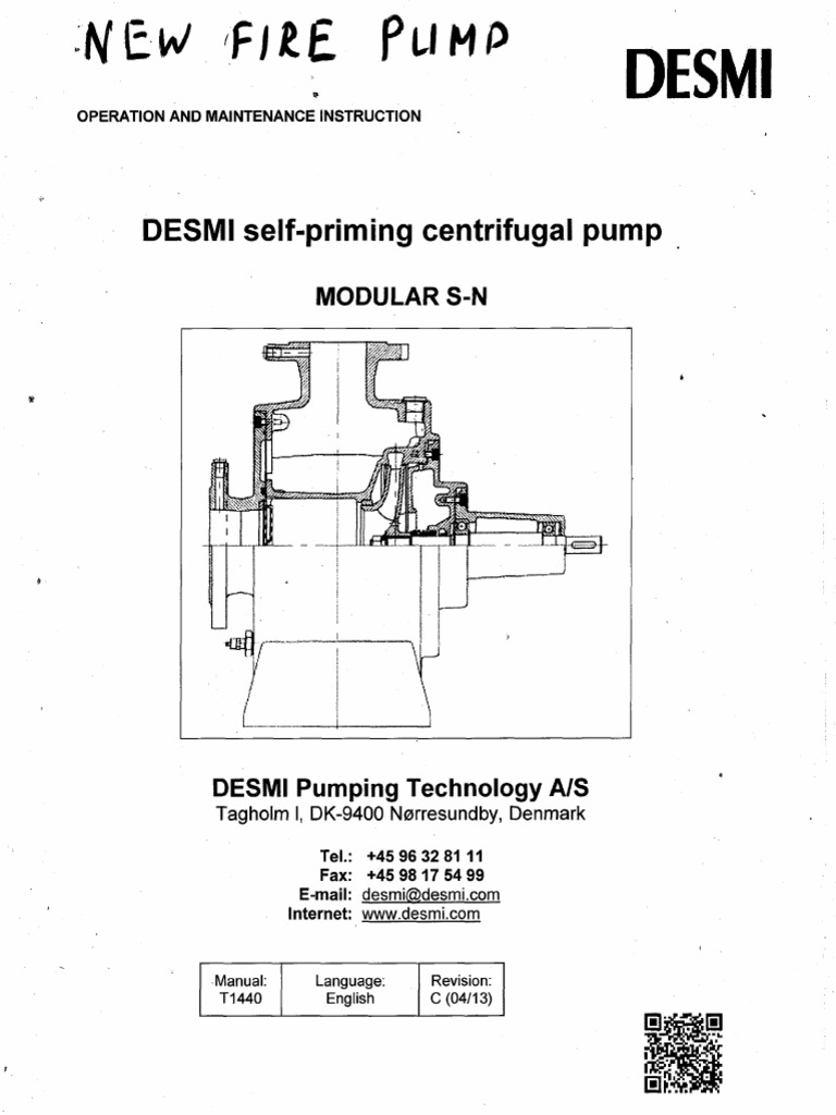 Emergency Fire Pump Pdf