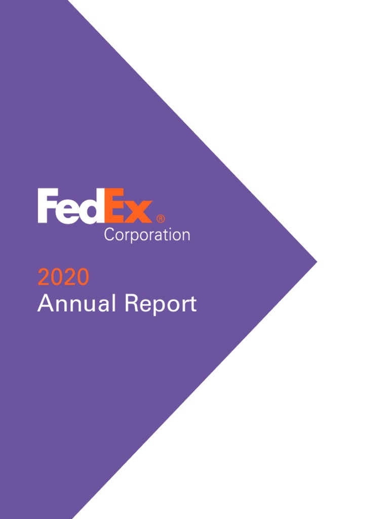 Annual Report PDF Fed Ex Form 10 K