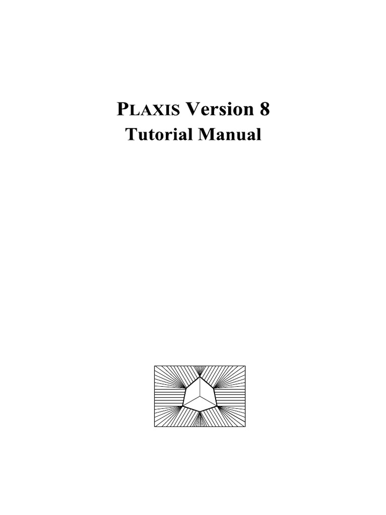 Tutorial Plaxis | PDF | Button (Computing) | Finite Element Method