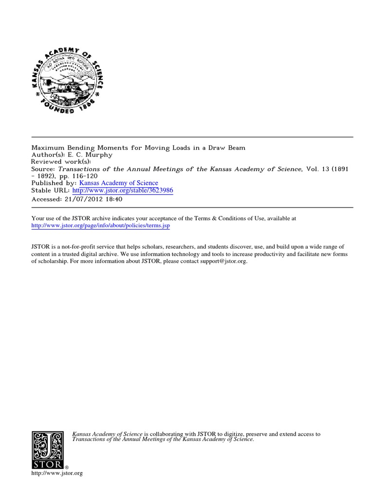 Moving Load Equations | PDF | Bending | Beam (Structure)