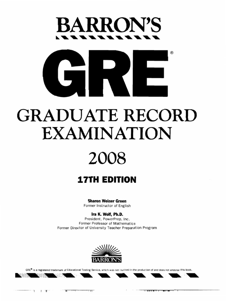 GRE | PDF