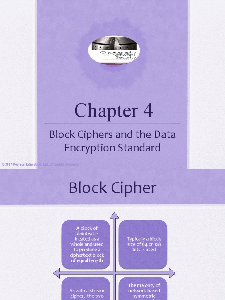Ch04 7ed | PDF | Cryptography | Encryption