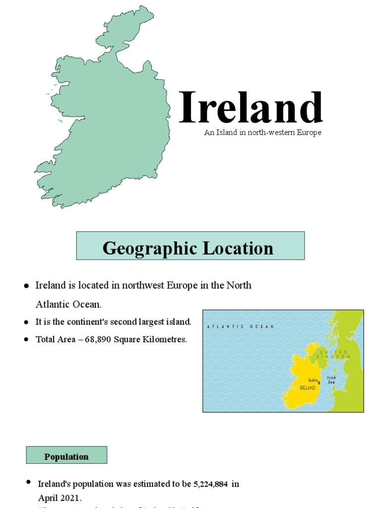 An Overview of Ireland: Geography, Demographics, Government, Economy ...