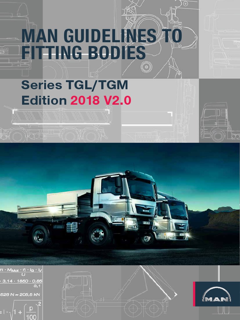 2018 MAN TGL TGM Truck Operator's Manual | PDF | Land Vehicles | Transport