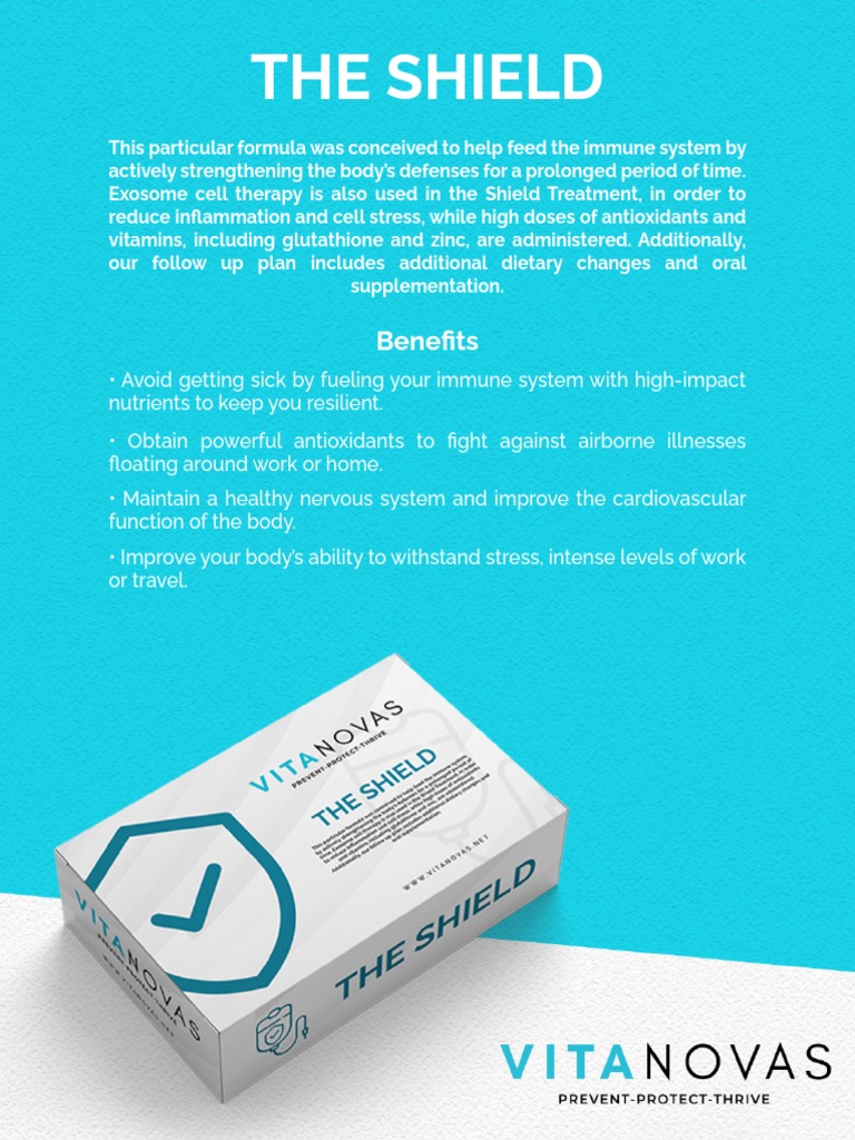 The Shield Brochure | PDF | Vitamin | Antioxidant