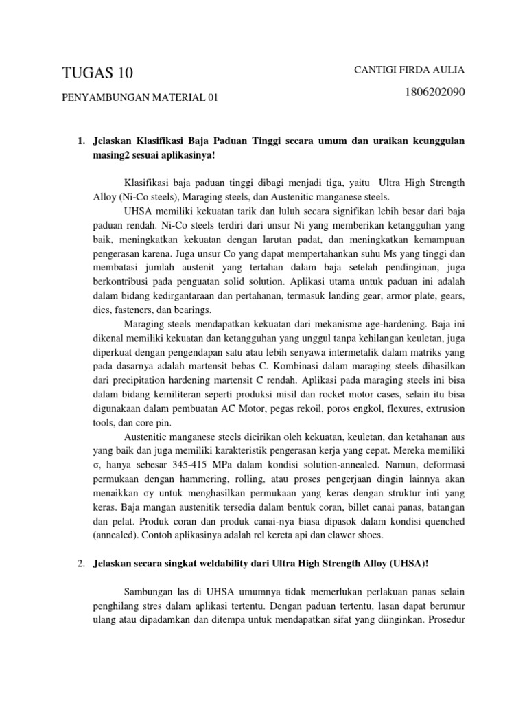 TUGAS-10 - 1806202090 - Cantigi Firda Aulia | PDF