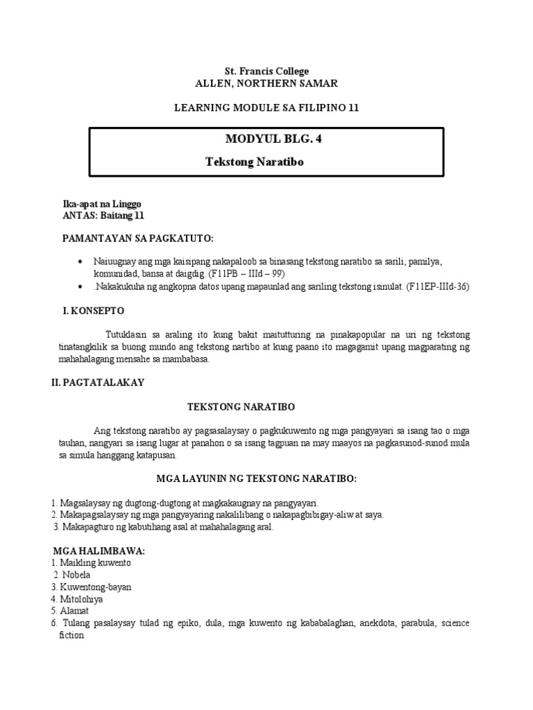 Filipino 4 | PDF