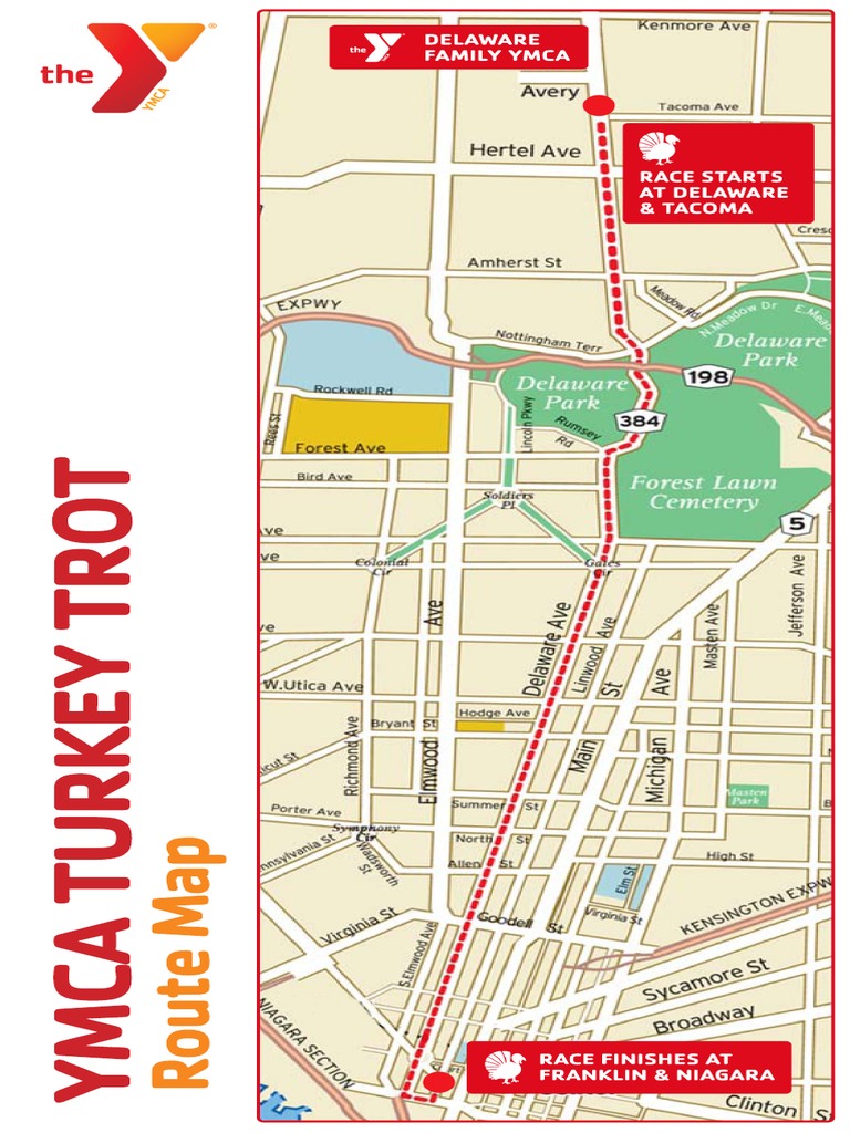 Turkey Trot Route Map | PDF