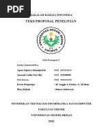 Contoh Proposal Penelitian Tinjauan Pustaka | PDF