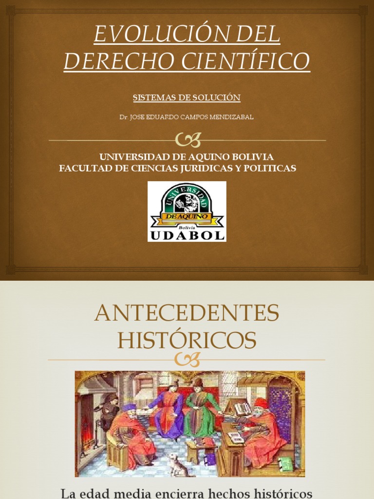 Tema 4 Evol Del Dcho Científico | PDF | Estado (política) | Derecho penal