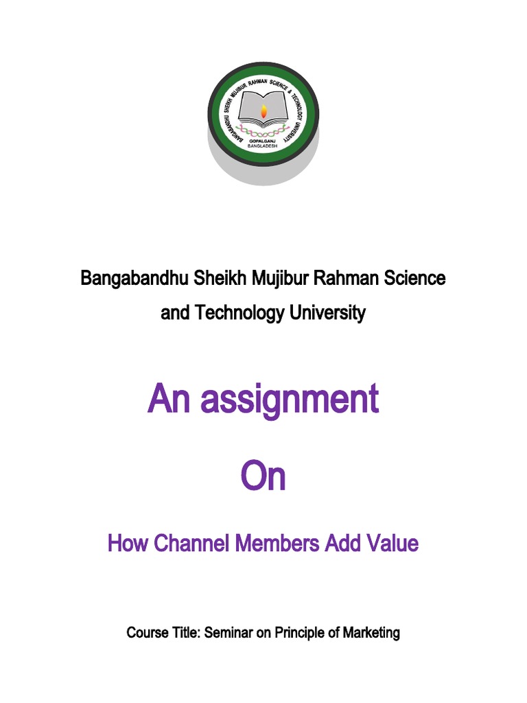 How Channel Members Add Value | PDF | Retail | Microeconomics