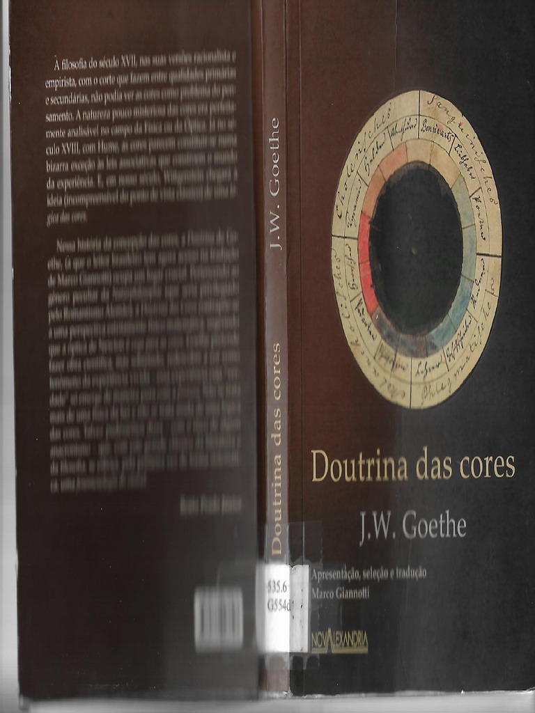 Doutrina Das Cores - J.W Goethe | PDF