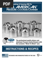 Mirro Pressure Cooker & Canners Instructions Manual & Recipe Book | PDF ...