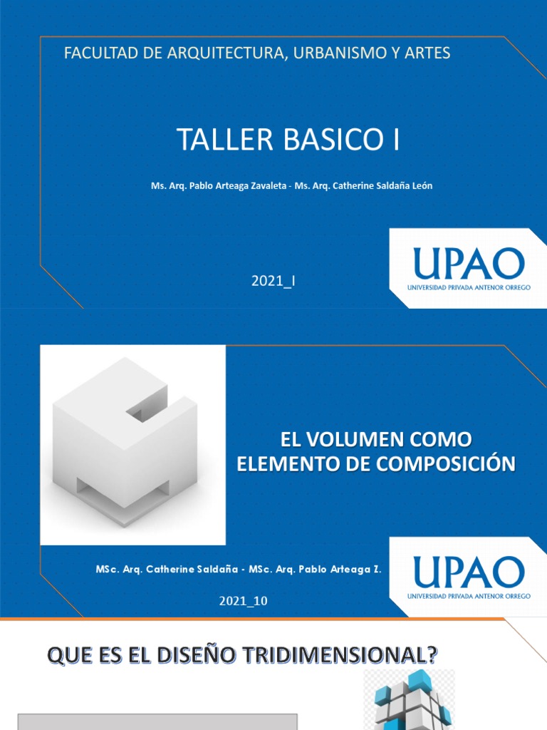 Volumen y Composición en Arquitectura | PDF | Simetría | Volumen