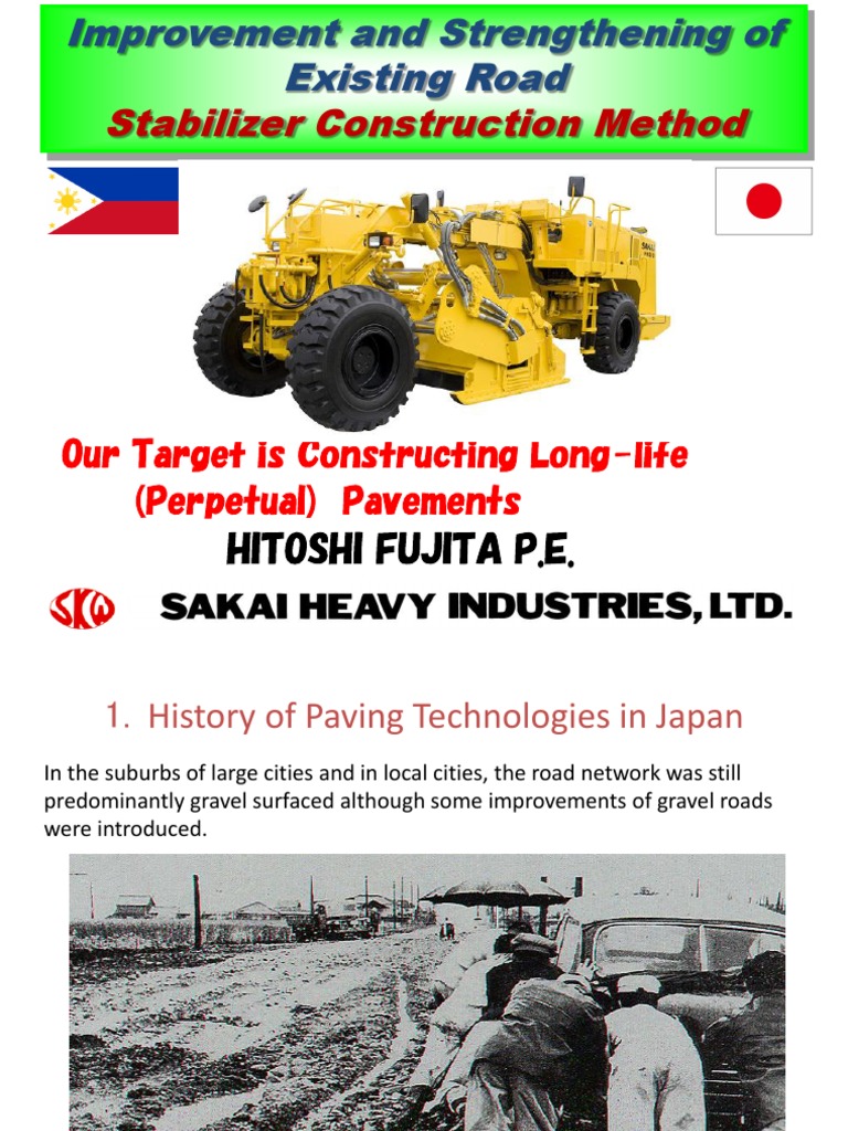 Stabilizer Construction Method | PDF | Road Surface | Road