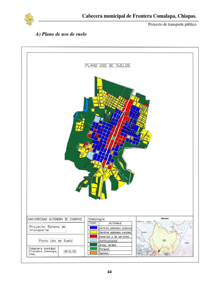 Proyecto (Frontera Comalapa) - 44-54 | PDF | Transporte | Planificación