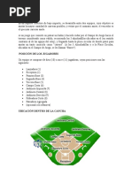 Posiciones en El Kickball | PDF | Campo de béisbol | Deportes de equipo