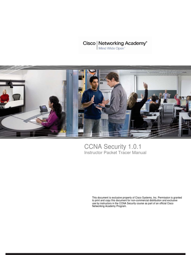 Ccna Security Instructors Manual | PDF | Radius | Router (Computing)