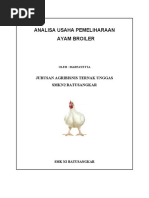 PROPOSAL USAHA AYAM PEDAGING Docx | PDF