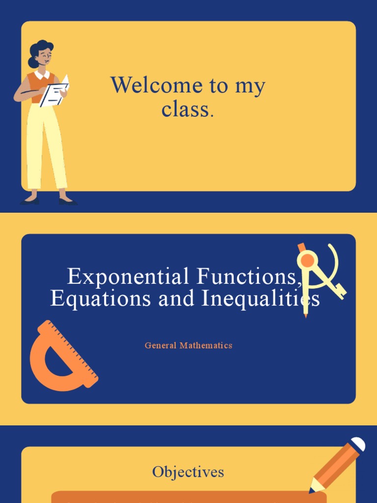 Week 6 - Exponential | PDF | Equations | Inequality (Mathematics)