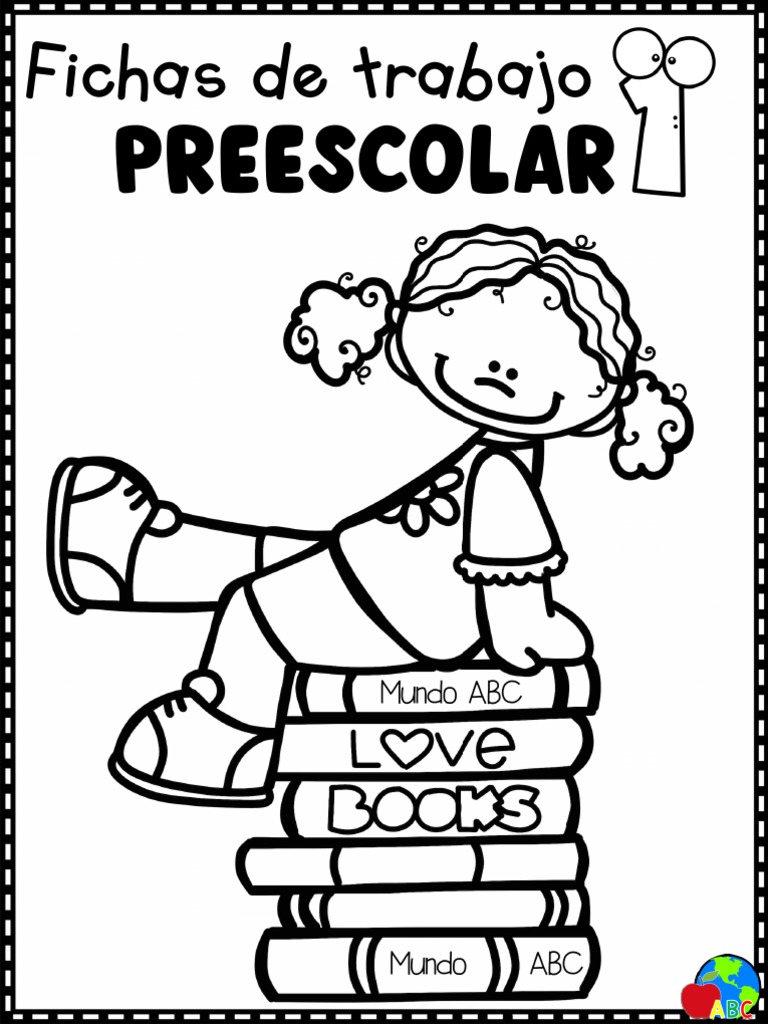 Fichas de Trabajo Preescolar: Mundo ABC | PDF