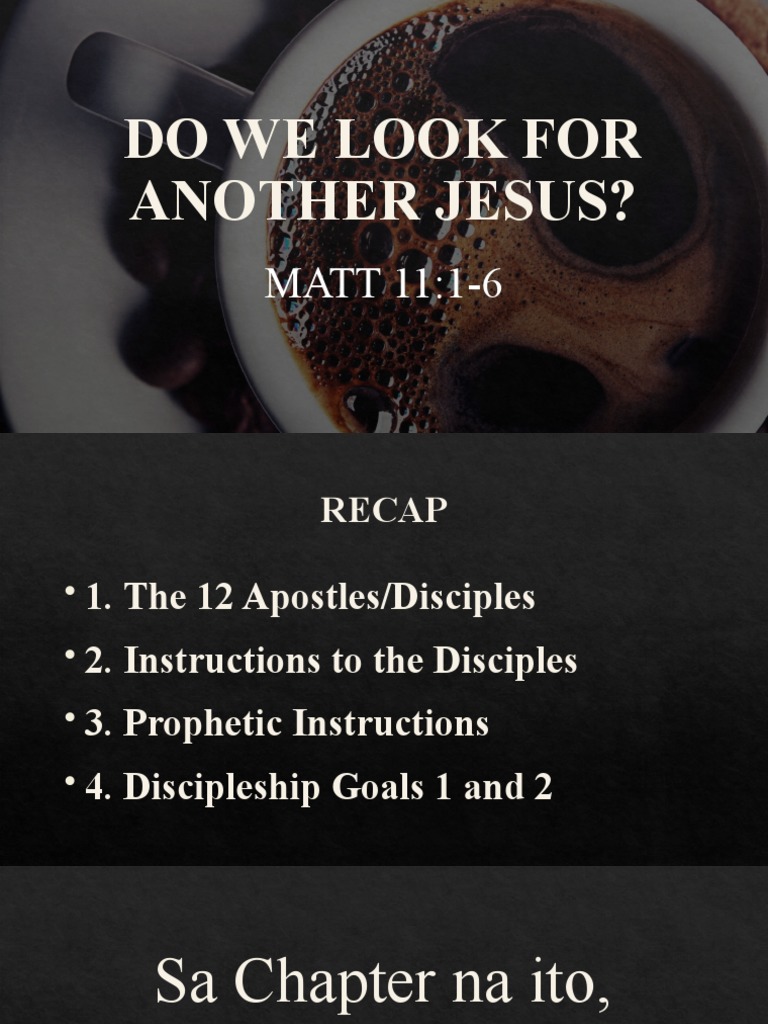 Do We Look For Another Jesus (E) | PDF
