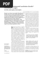 DCDQ'07 Coordination Questionnaire | PDF | Questionnaire | Cognitive ...