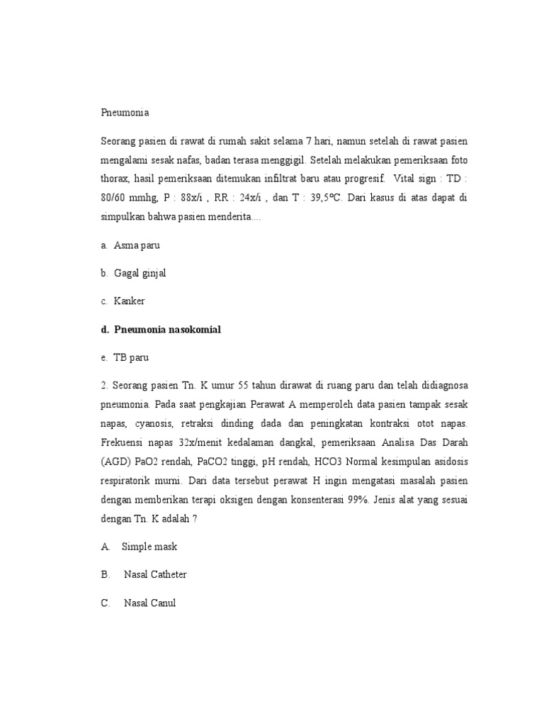 Asma Akut (Kelompok 5) | PDF